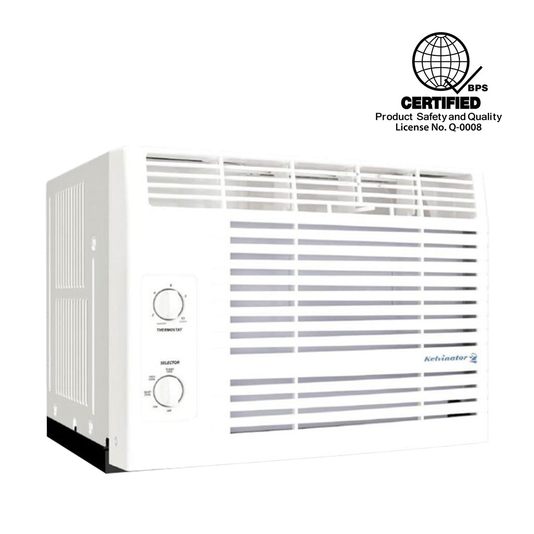 Kelvinator 0.50 HP Window-Type Aircon (Class A) l Mang Kosme