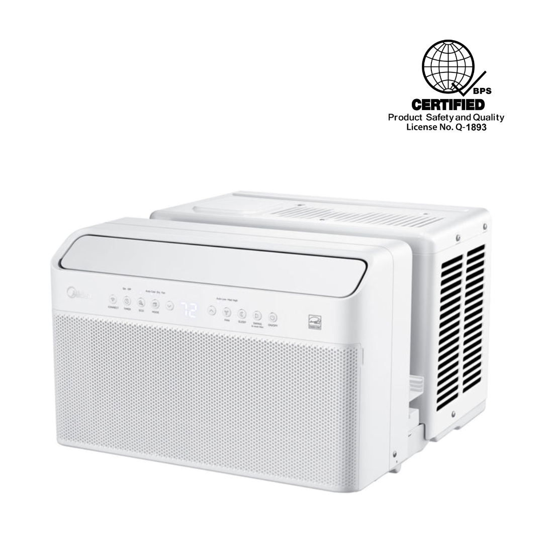 Midea U-Shape Window-Type 1HP Inverter Aircon (Class B) l Mang Kosme