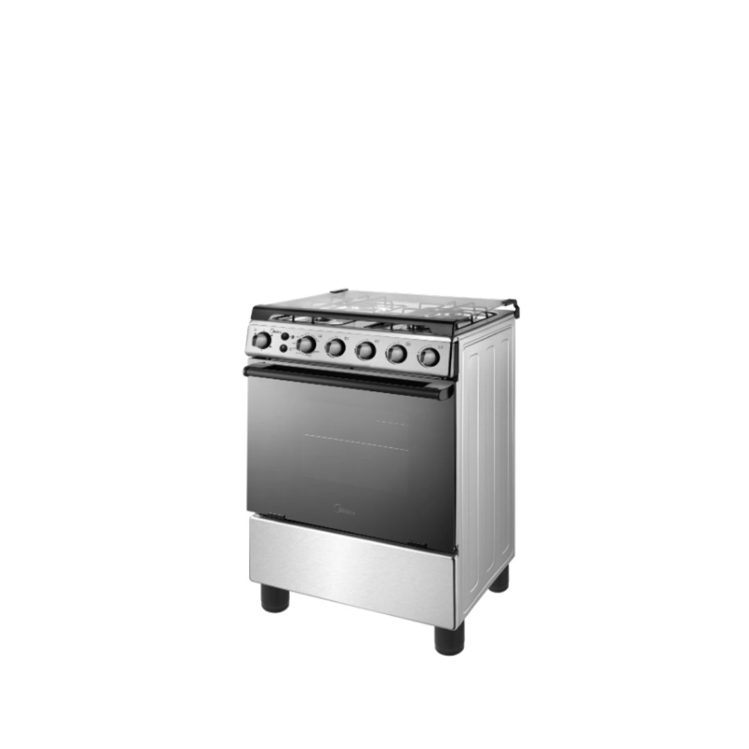 Midea 60 CM 4-Burner Gas Range (With Stand) l Mang Kosme