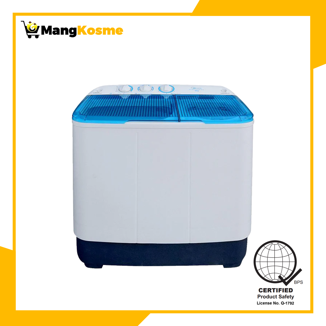 Midea 6KG Twin Tub Washing Machine (Class A) l Mang Kosme